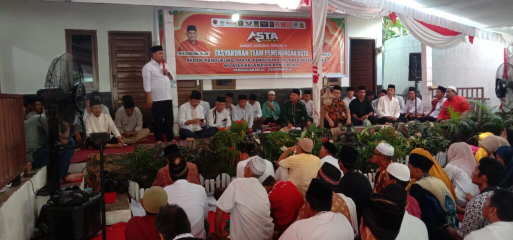 Yudiansyah M. Dagar Menggelar Syukuran dan Merayakan Atas Kemenangan ...
